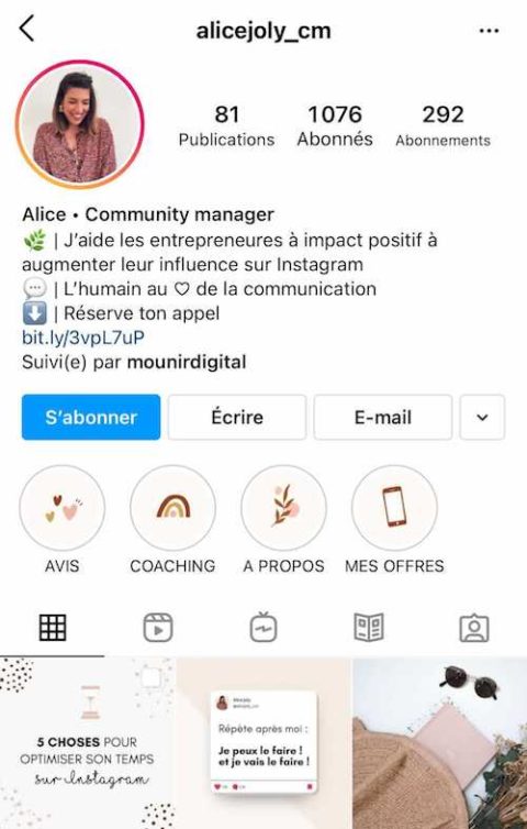 Bio Instagram 25 Exemples Et Méthodes Pour La Rendre Irrésistible