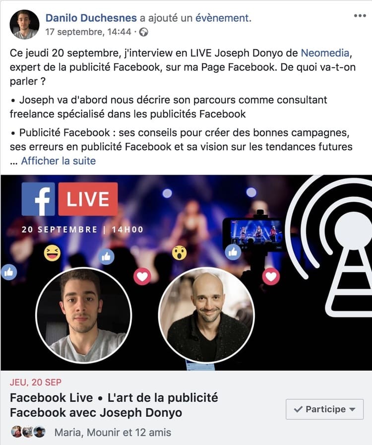 Facebook Live : Le guide 2020 pour faire une vidéo en direct (et la ...
